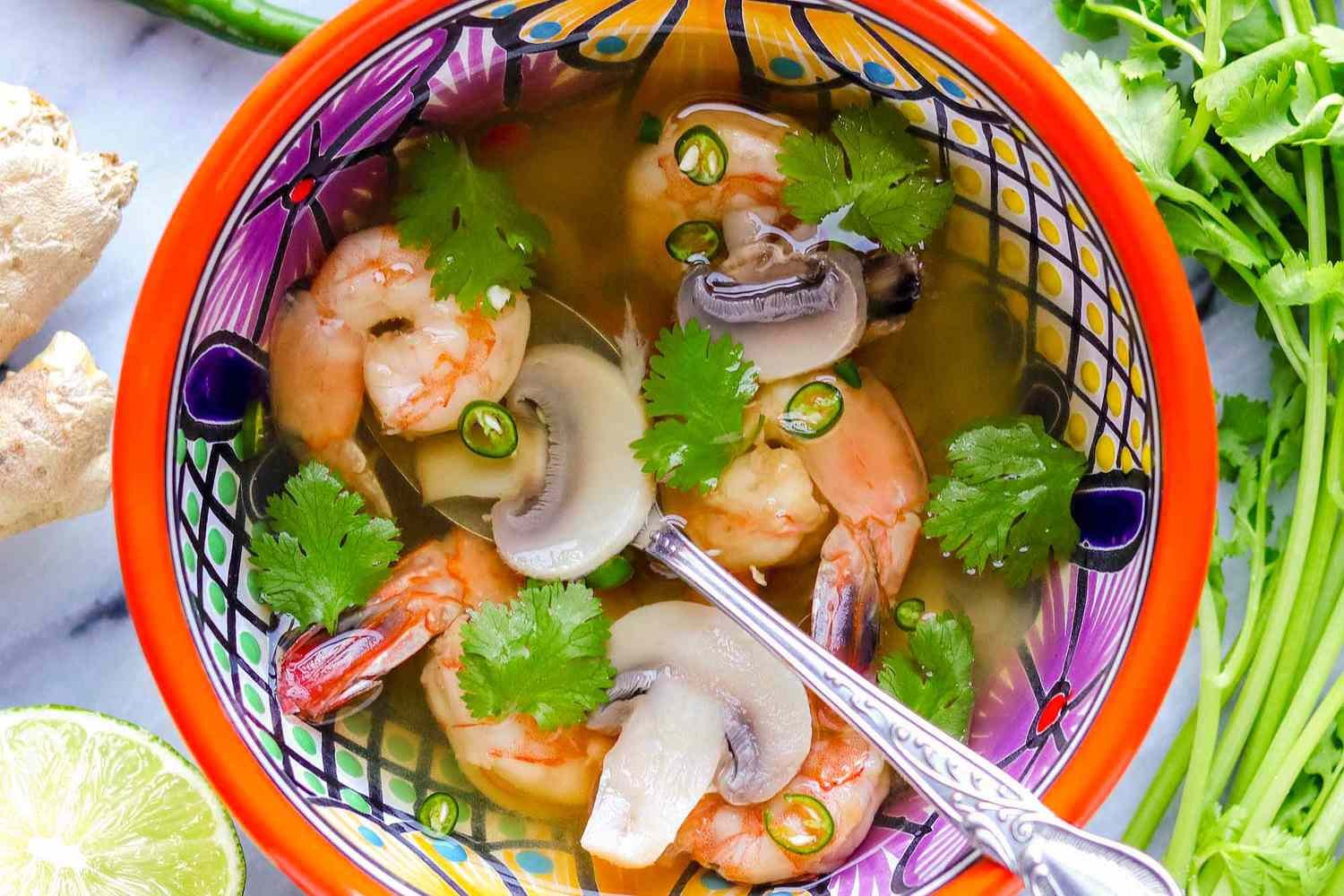 Shrimp Soup Recipe: A Taste of the Sea at Saagar Phuket